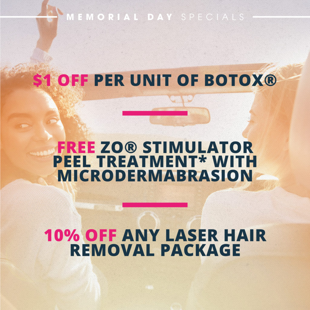 Memorial Day 2018 Specials